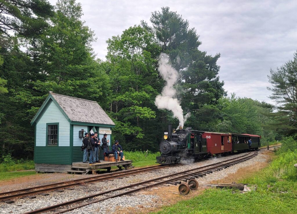 The Road to Togus Remembered: Civil War Reenactment - WW&F Railway